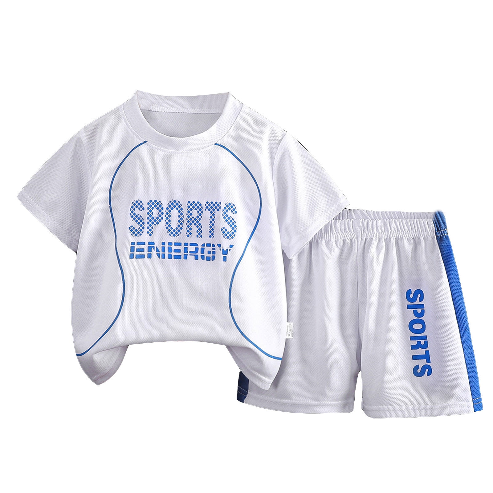 Baby Girl Outfits Sports Shorts Sets 2 Piece Basketball Tank Top Mesh ...