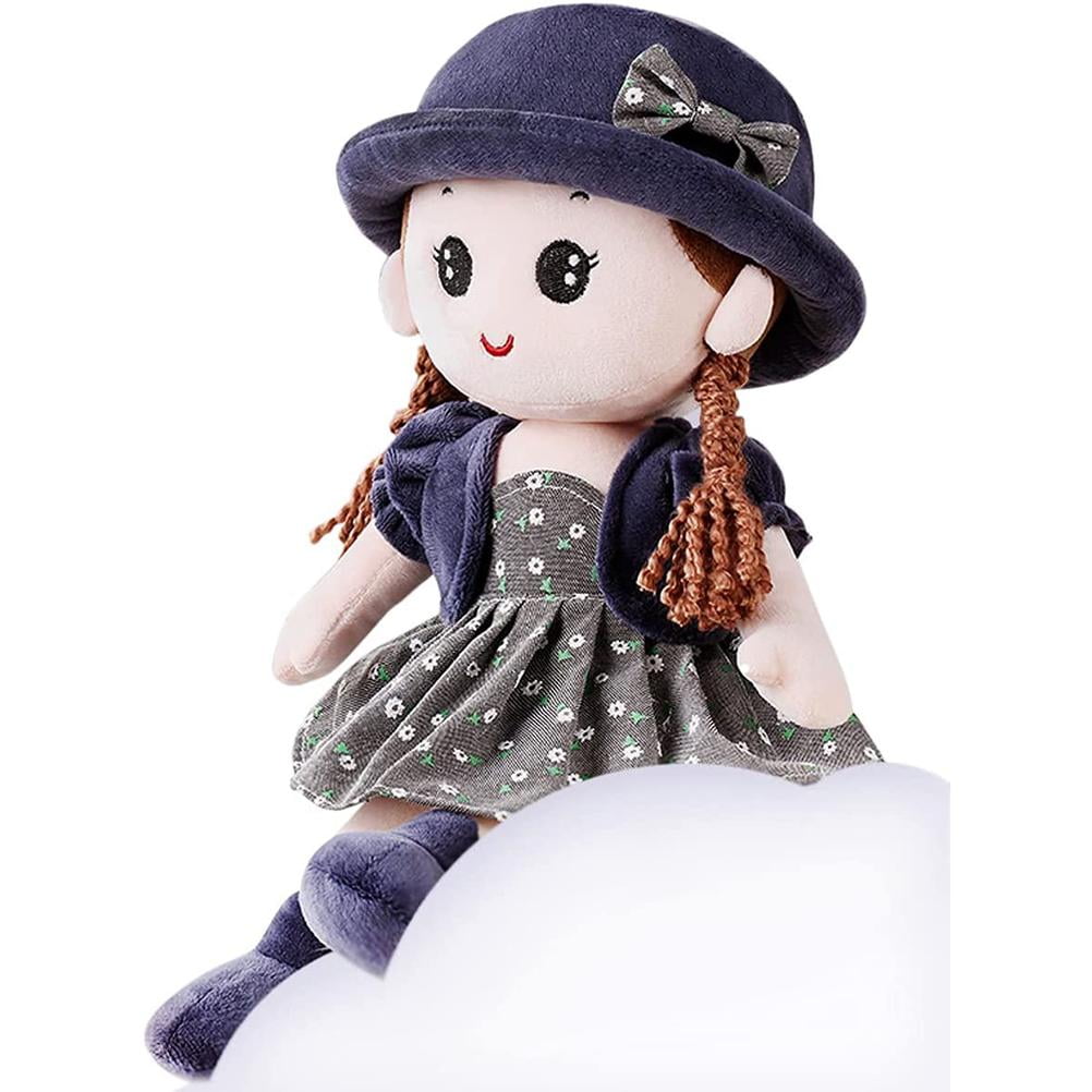Baby Girl Rag Doll Soft Stuffed Plush Doll Toy Cute Princess Doll ...