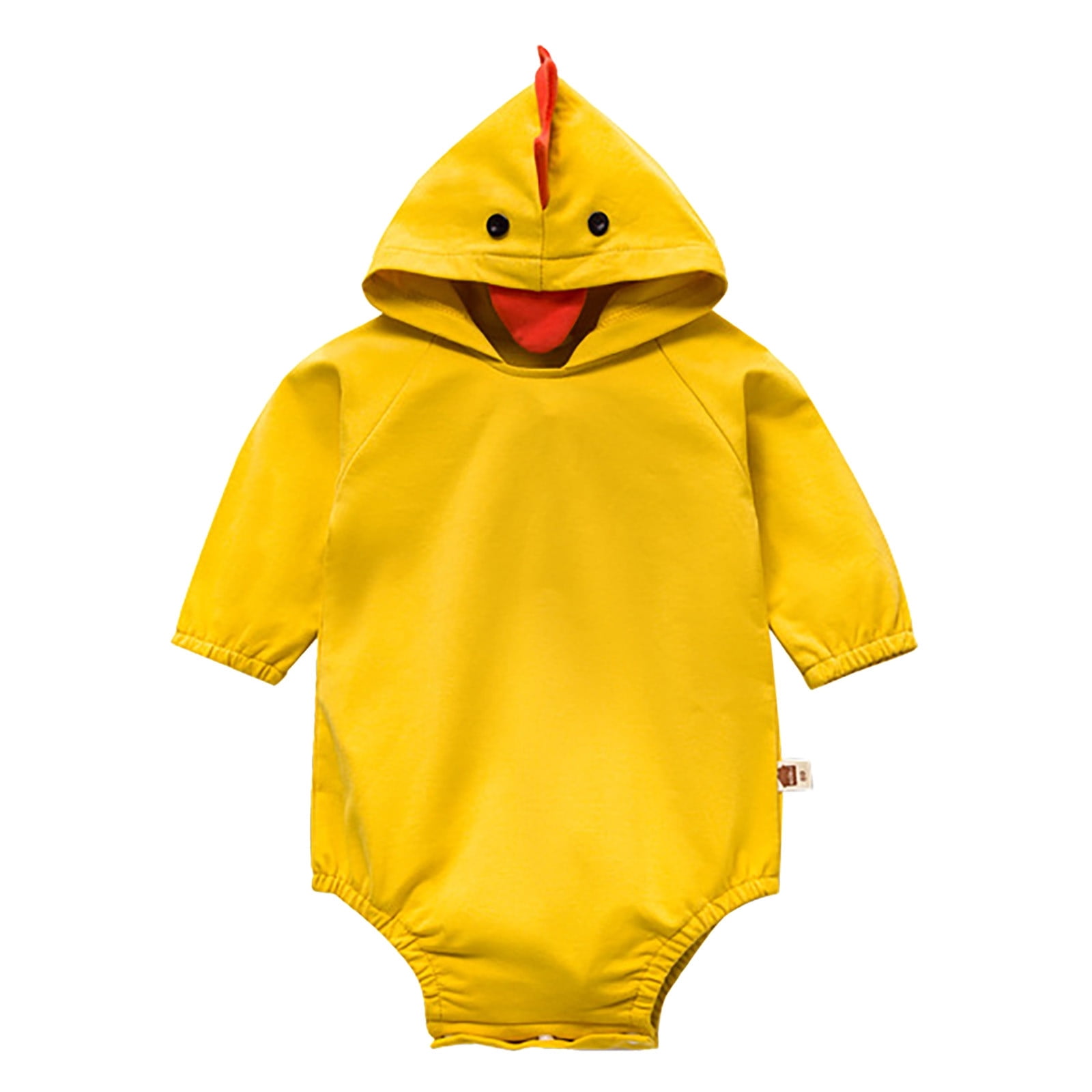 Baby Girl Romper Infant Baby Summer Cartoon Dinosaur Chick Romper Thin ...
