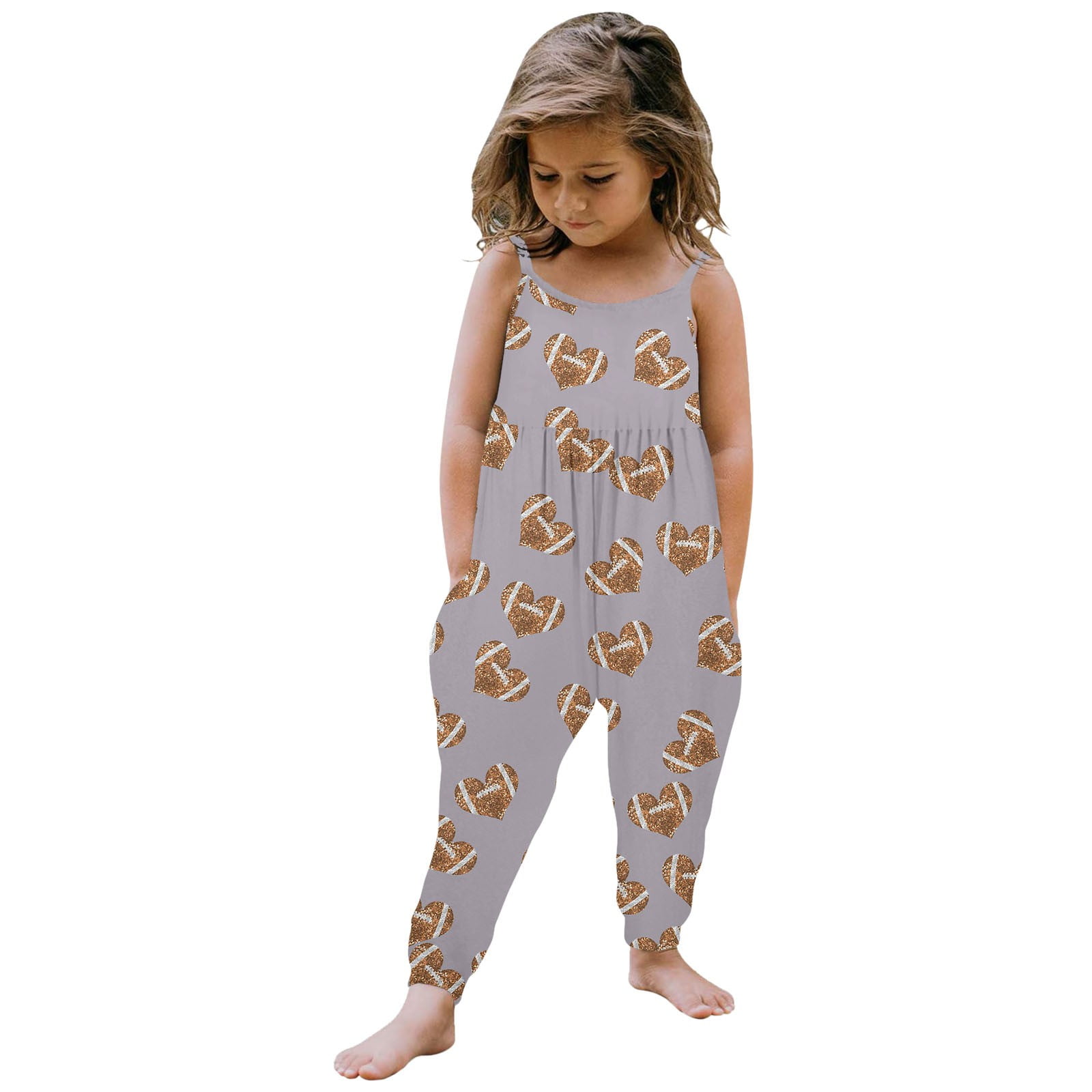 Baby Girl Romper Summer Cartoon Print Jumpsuit Sleeveless Romper Onesie ...