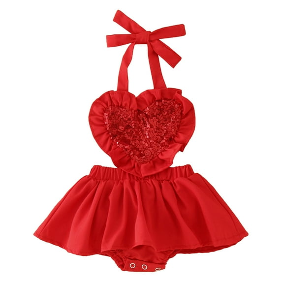 Baby Girl Rompers Ruffly Green Printed Newborn Outfit Baby Summer ...