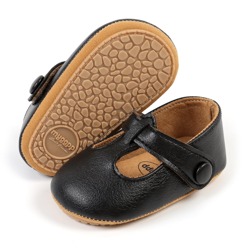 Baby Girl Shoes Infant Walking Flat Shoes Soft Sole Princess Shoes ...