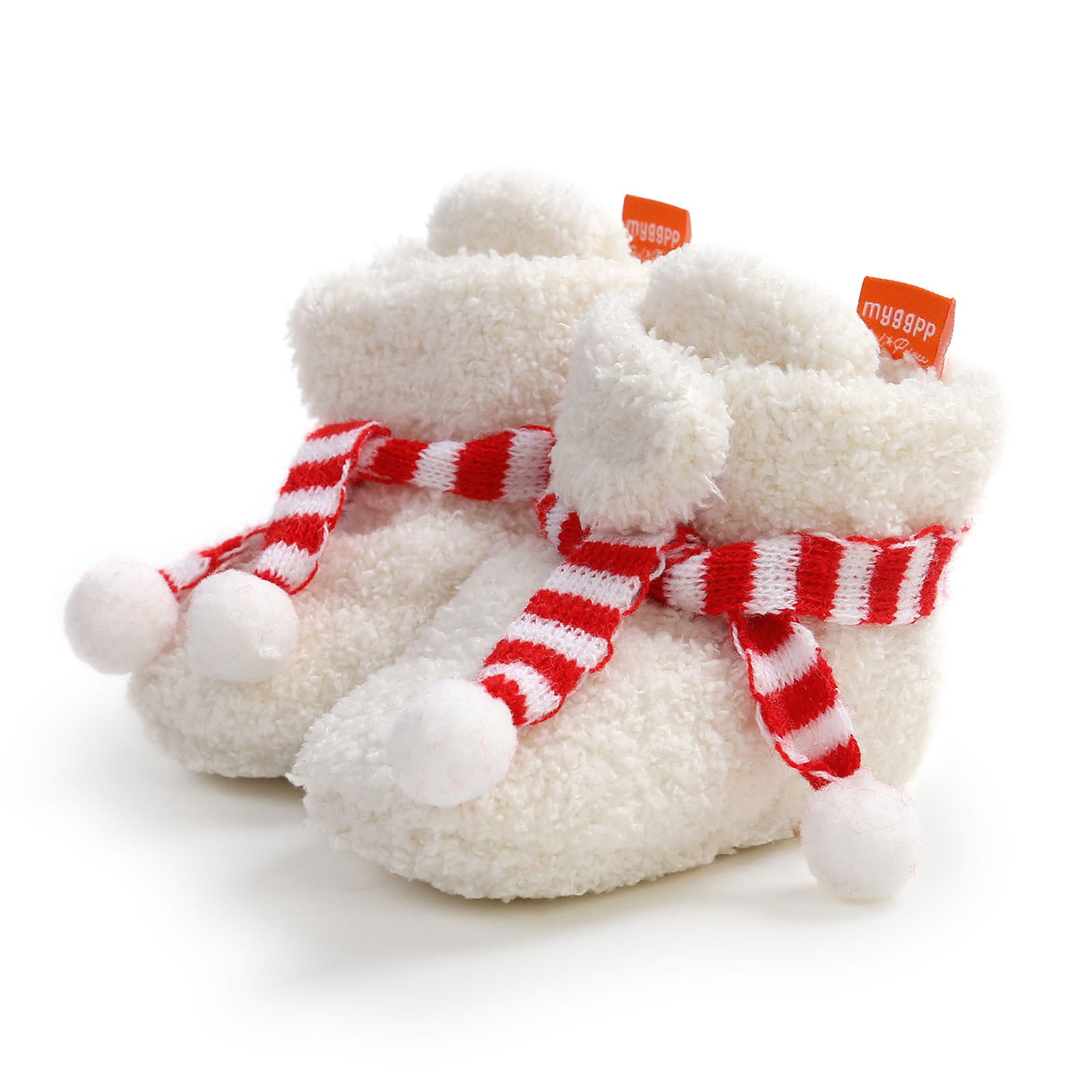 Baby Girl Slippers Baby Christmas Socks Slipper Socks for Toddlers Soft ...