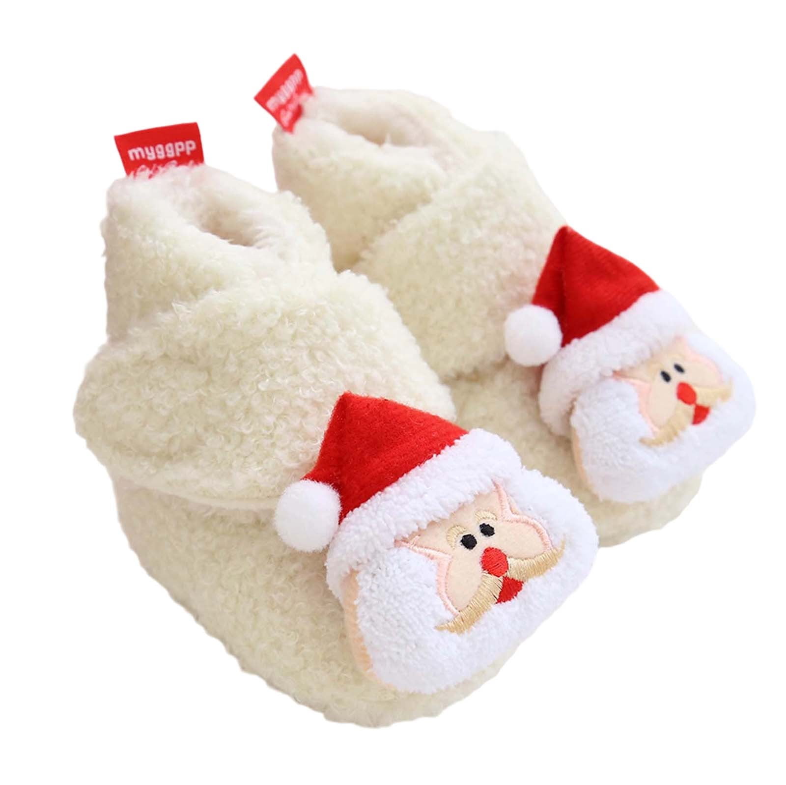 Baby Girl Slippers Christmas Slippers for Kids Baby Girl Socks Indoor ...