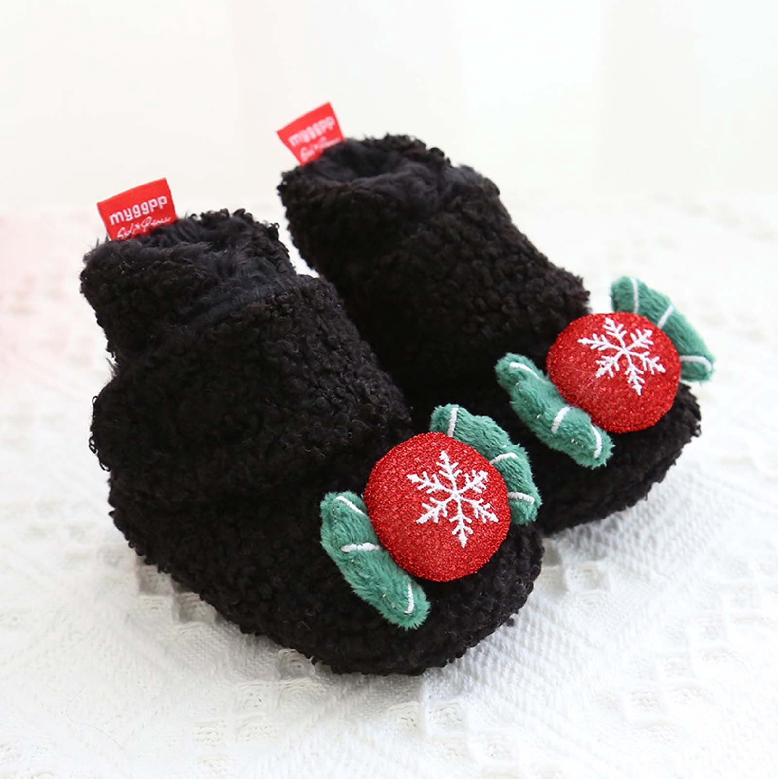 Baby Girl Slippers Christmas Slippers for Kids Slipper Socks for ...