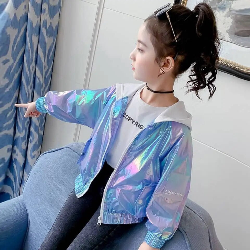 Baby Girl Solid Color Jackets Coat Children Spring Autumn Kids Girls ...