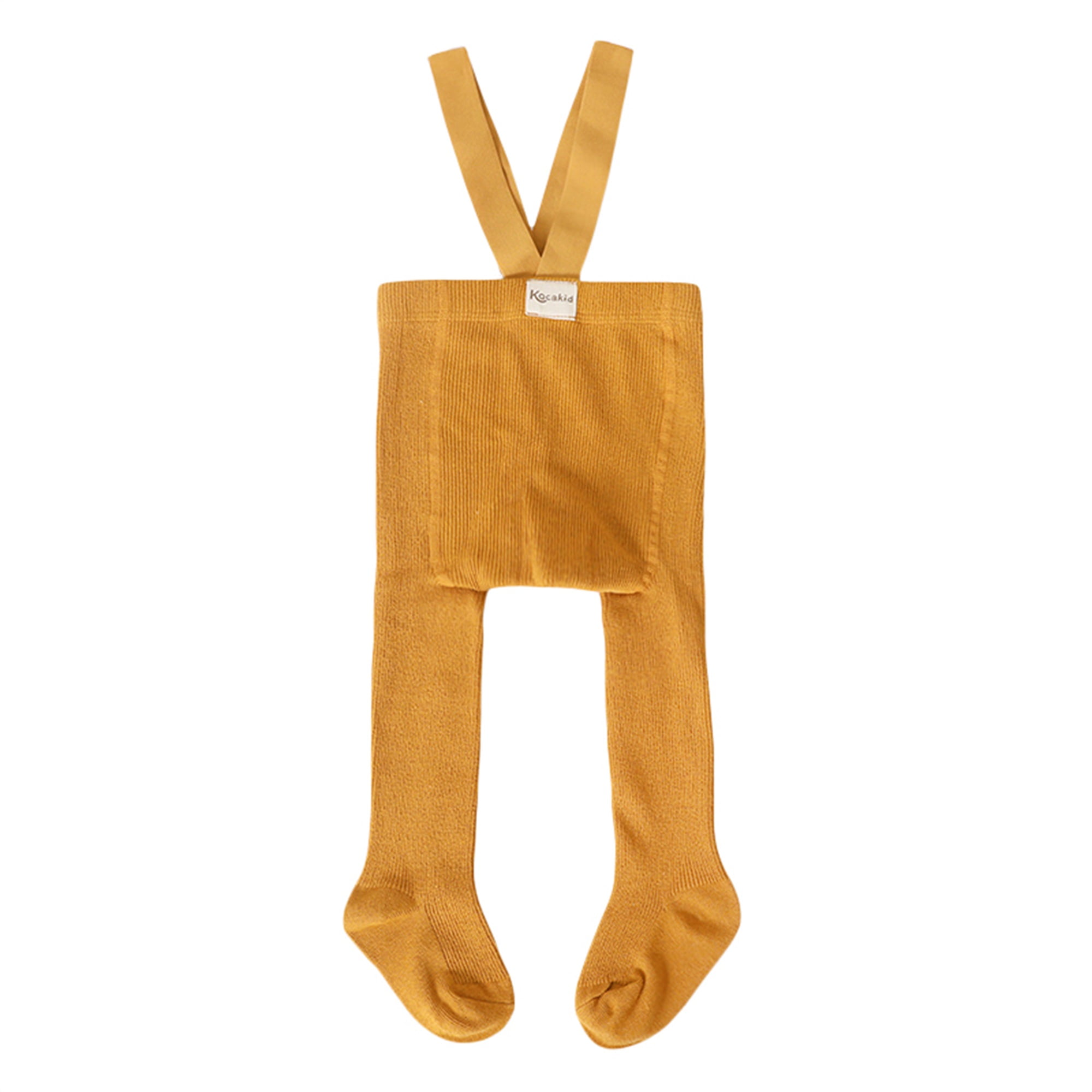 Shunvnny Baby Girl Tights Cute Footed Pantyhose with Suspenders Stretch ...