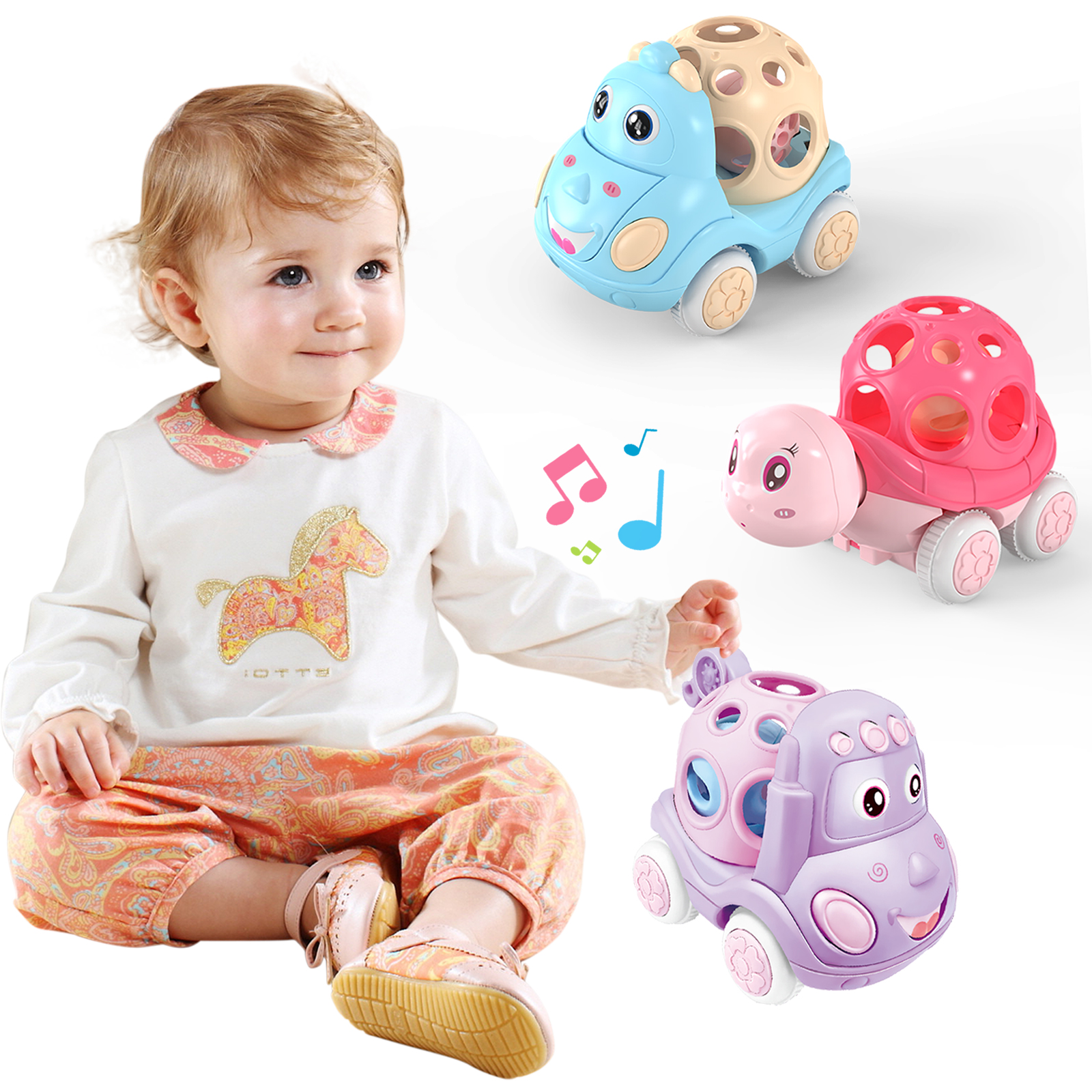 Cloud B Twilight Carz Pink Hearts - Walmart.com