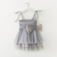Baby Girl Tulle Dress A-Line Girls Grey Dress Sleeveless Princess ...