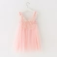 Baby Girl Tulle Dress A-Line Pink Dress for Girls Sleeveless Princess ...
