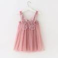Baby Girl Tulle Dress A-Line Pink Sleeveless Princess Butterfly Dress ...