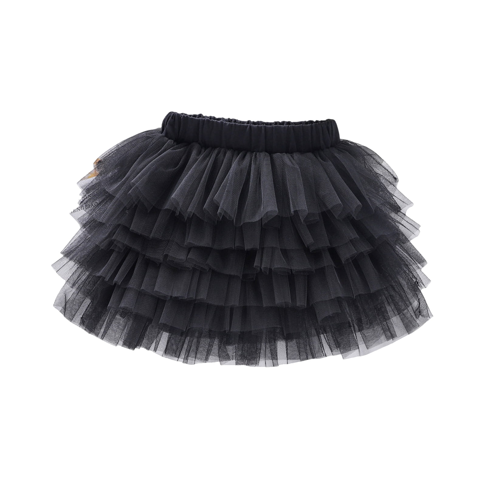 Baby Girl Tulle Skirt Toddler Tutu Skirt Six-Layer Birthday Outfit ...