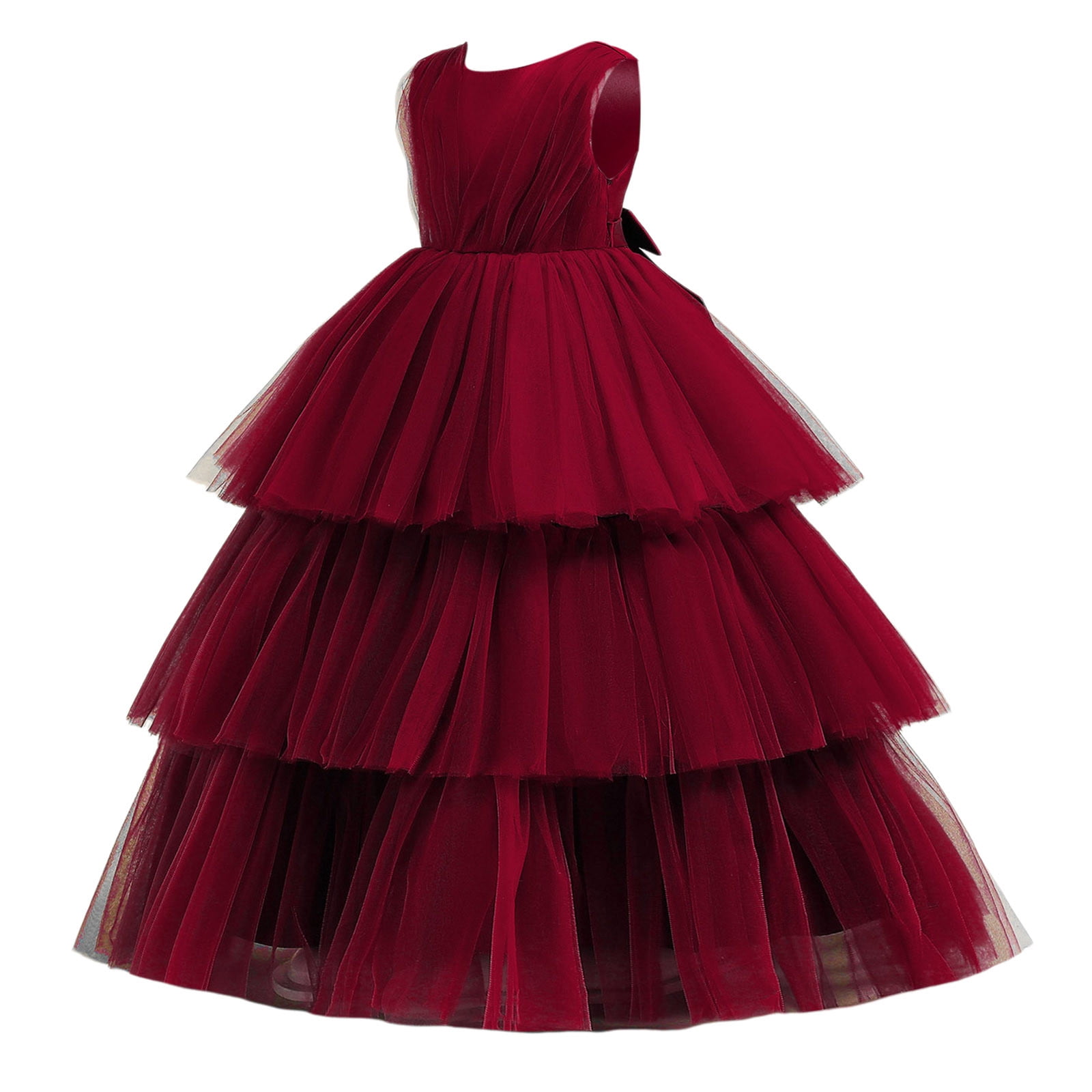 Baby Girls Birthday Girls Dresses Size 6 Child Party Dress Girls ...