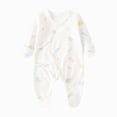 Baby Girls Boys Long Sleeve Printed Bodysuit Infant Foot Jumper Cotton ...