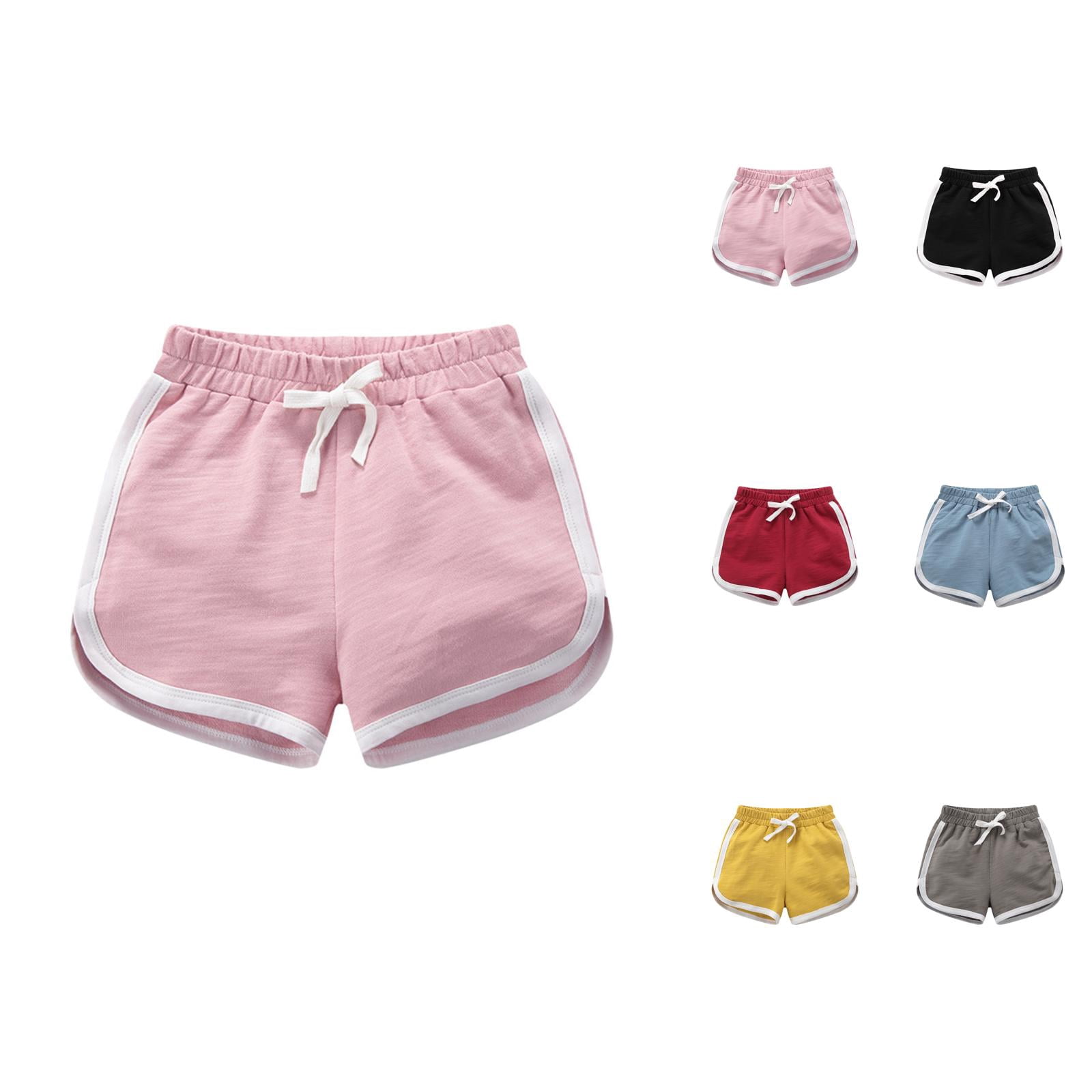 Baby Girls Boys Shorts Cotton Active Athletic Running Sleeping For ...