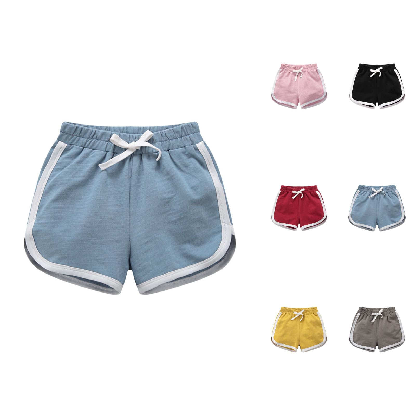 Baby Girls Boys Shorts Cotton Active Athletic Running Sleeping For ...