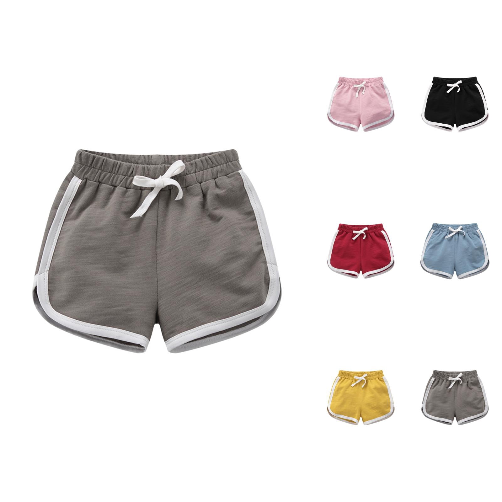 Baby Girls Boys Shorts Cotton Active Athletic Running Sleeping For ...