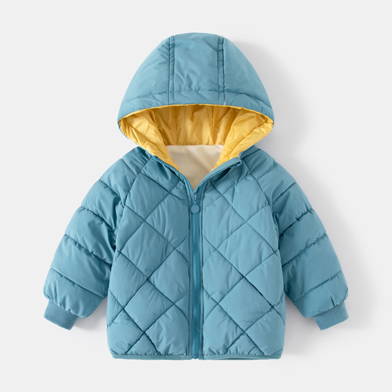 Baby Girls Boys Winter Coats Jacket Hooded Warm Lined Outwear Padded Puffer Jacket Baby Boy Girl ...
