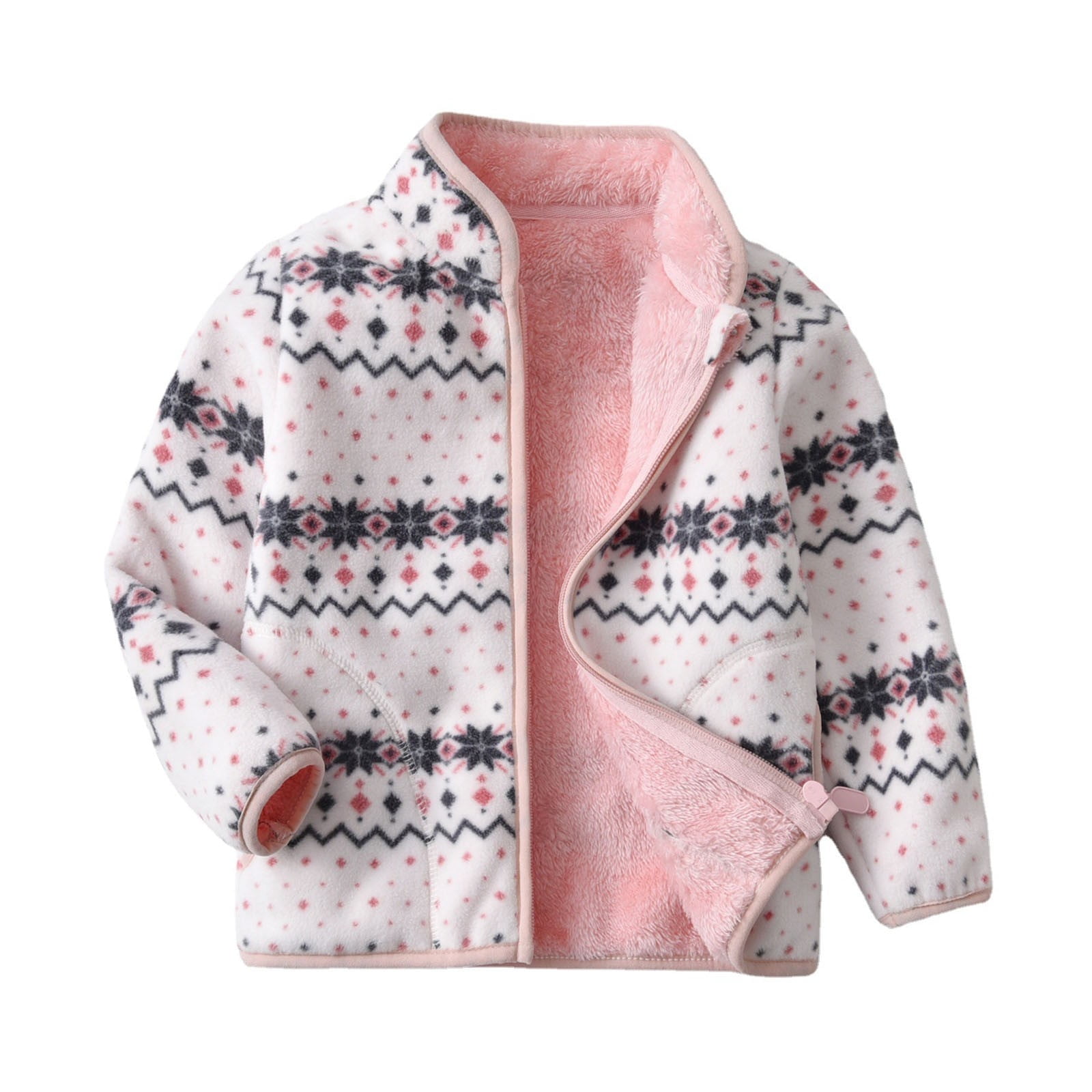 Baby Girls Boys Winter Jacket Cute Cartoon Animal Printed Soft Lightweight Long Sleeve Baby ...