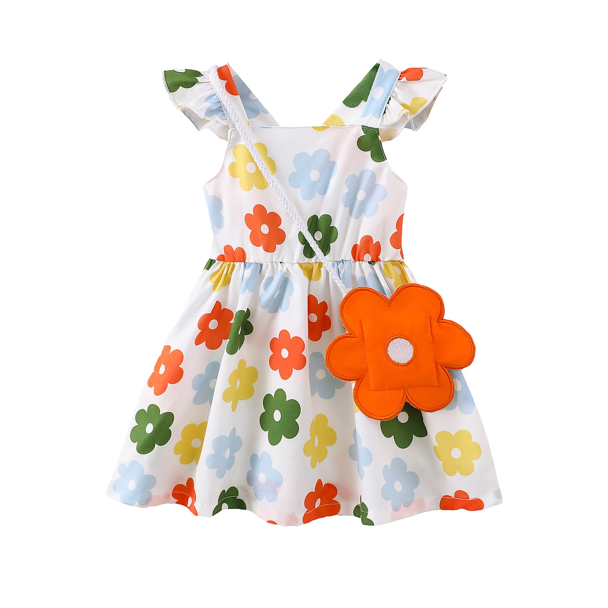 Baby Girls Clothes Newborn Girls Floral Dress 3 Months Girls Summer ...