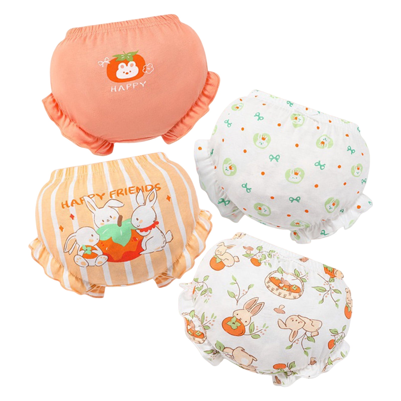 Baby Girls Cotton Bloomers Toddler Cute Ruffle Diaper Cover Soft ...