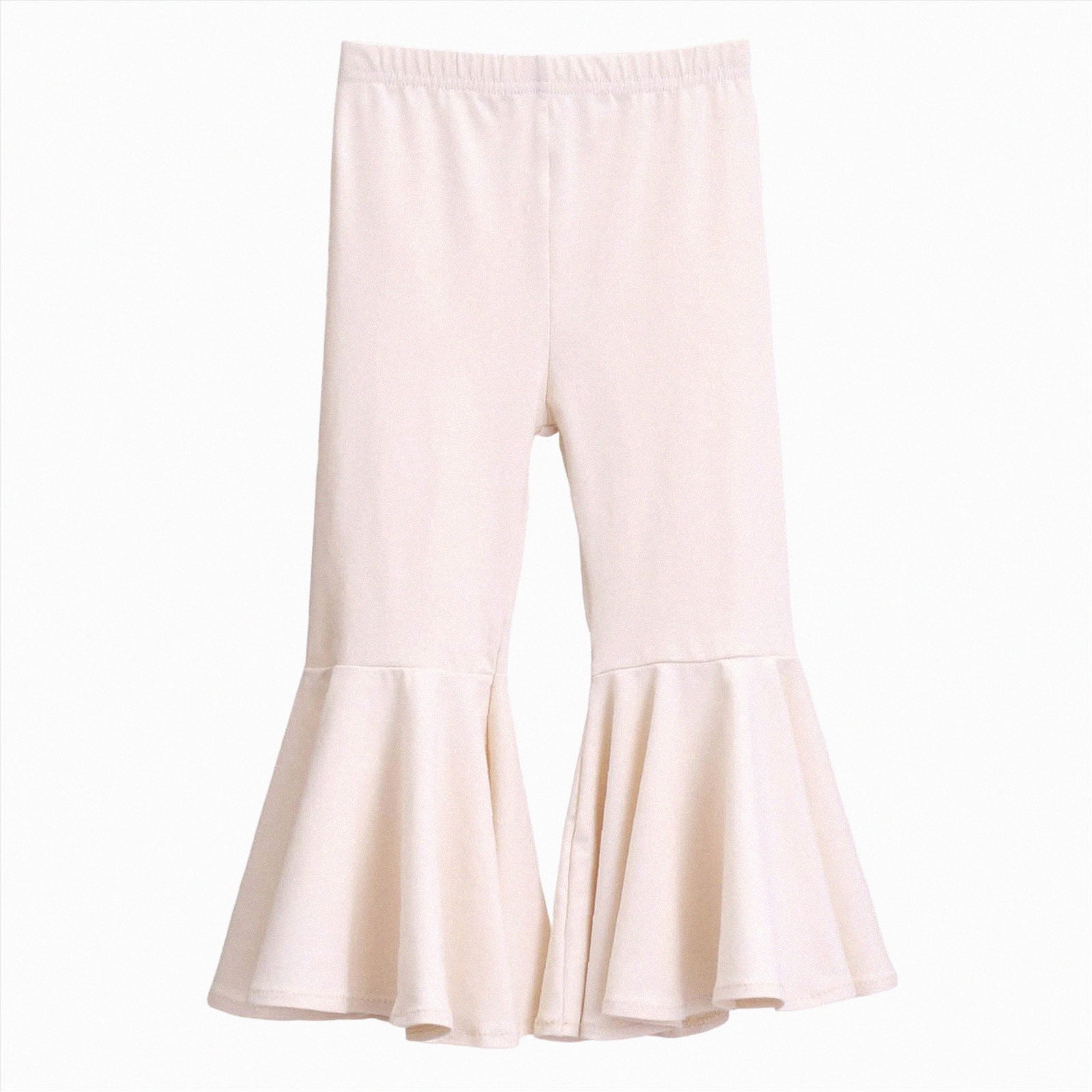 Baby Girls Flare Pants Toddler Ruffle Bell Bottoms Pants Trousers ...