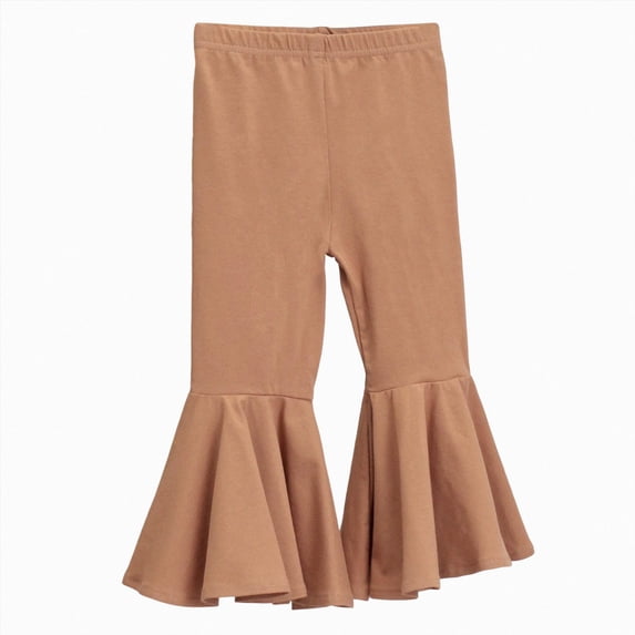 Baby Girls Flare Pants Toddler Ruffle Bell Bottoms Pants Trousers ...