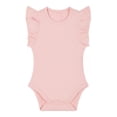 Baby Girls Ribbed Knit Bodysuits Summer Tank Style Sleeveless Rompers ...
