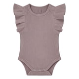 Girls Bodysuits for Baby Girls Summer Tank Style Knit Rompers with Soft ...