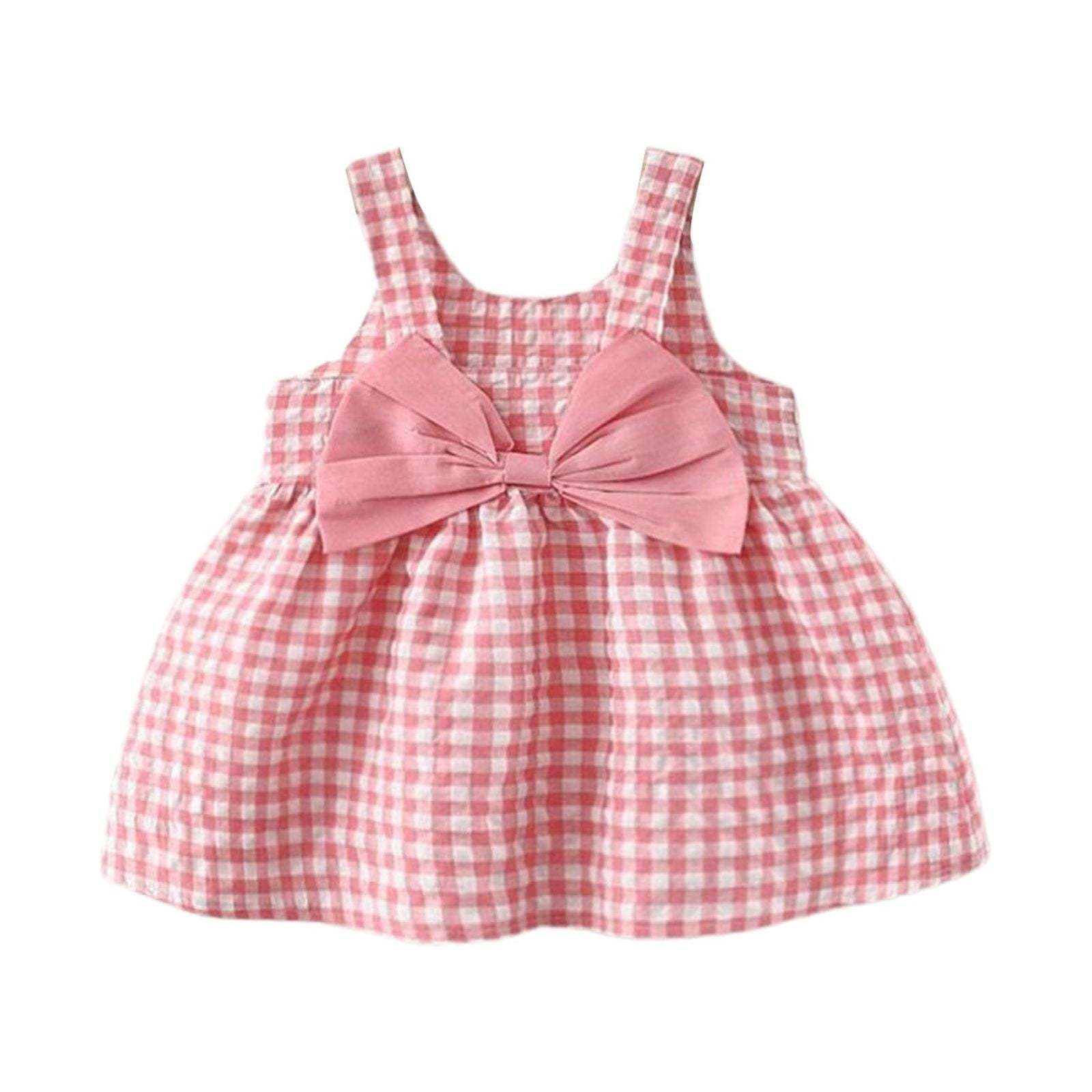 Baby Girls Sleeveless Princess Sundress for 0-3 Years, Summer Big ...
