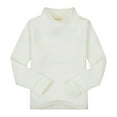 Baby Girls Soft Cotton Thermal Shirts Mock Crewneck Long Sleeve ...