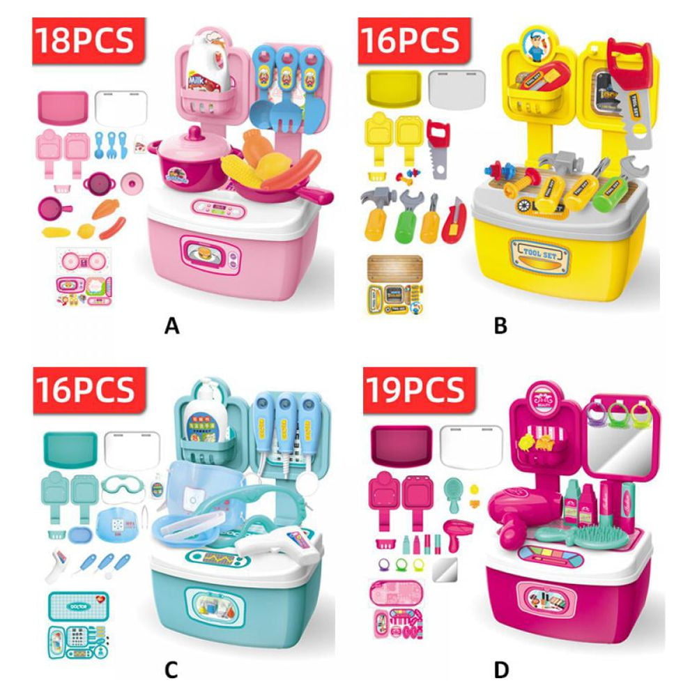 Baby Girls Toys Play House Kitchen Cooking Set Girls Tool Playset Toy ...