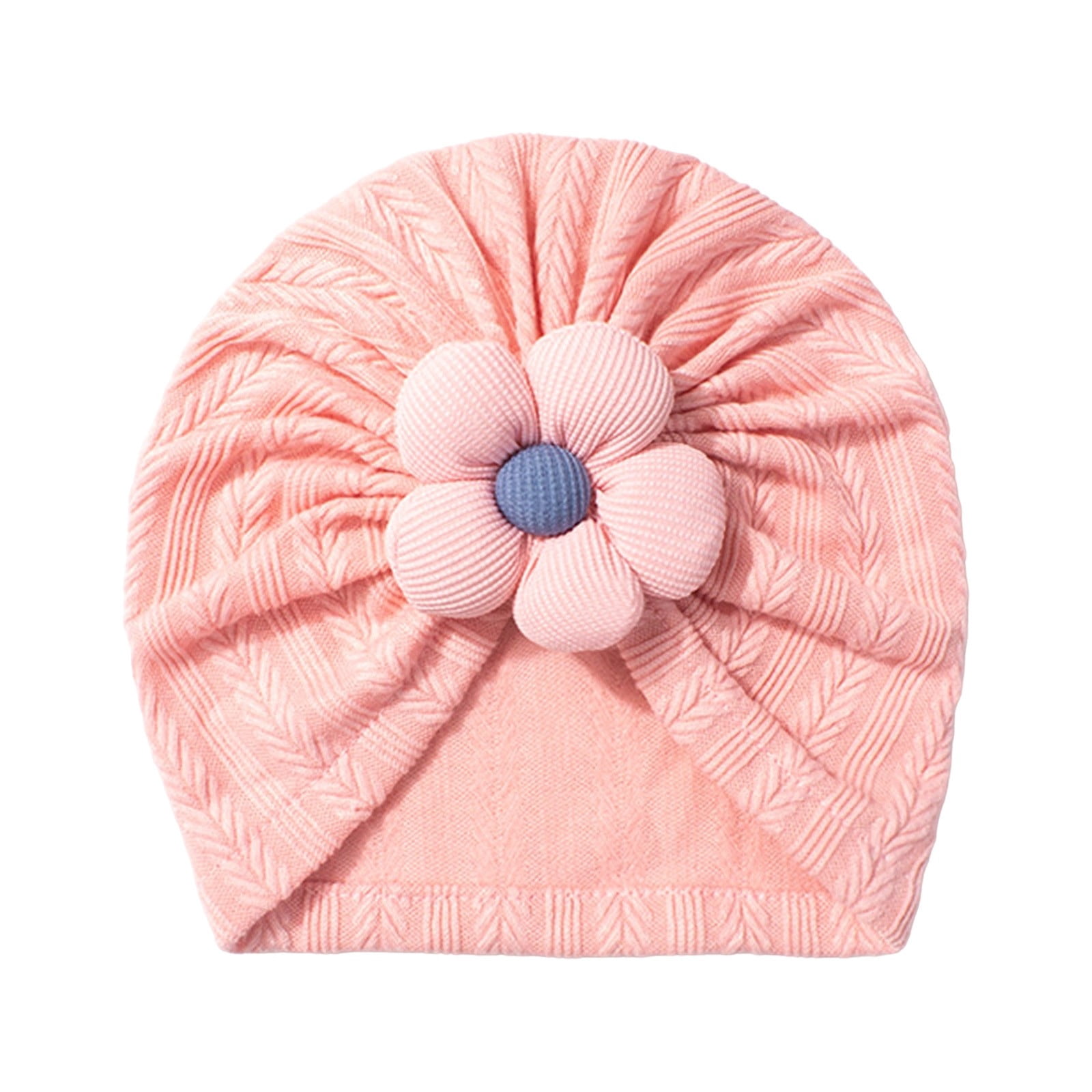 Baby Girls Turban Hats With Bow Caps Bonnets Headwraps For Toddlers ...