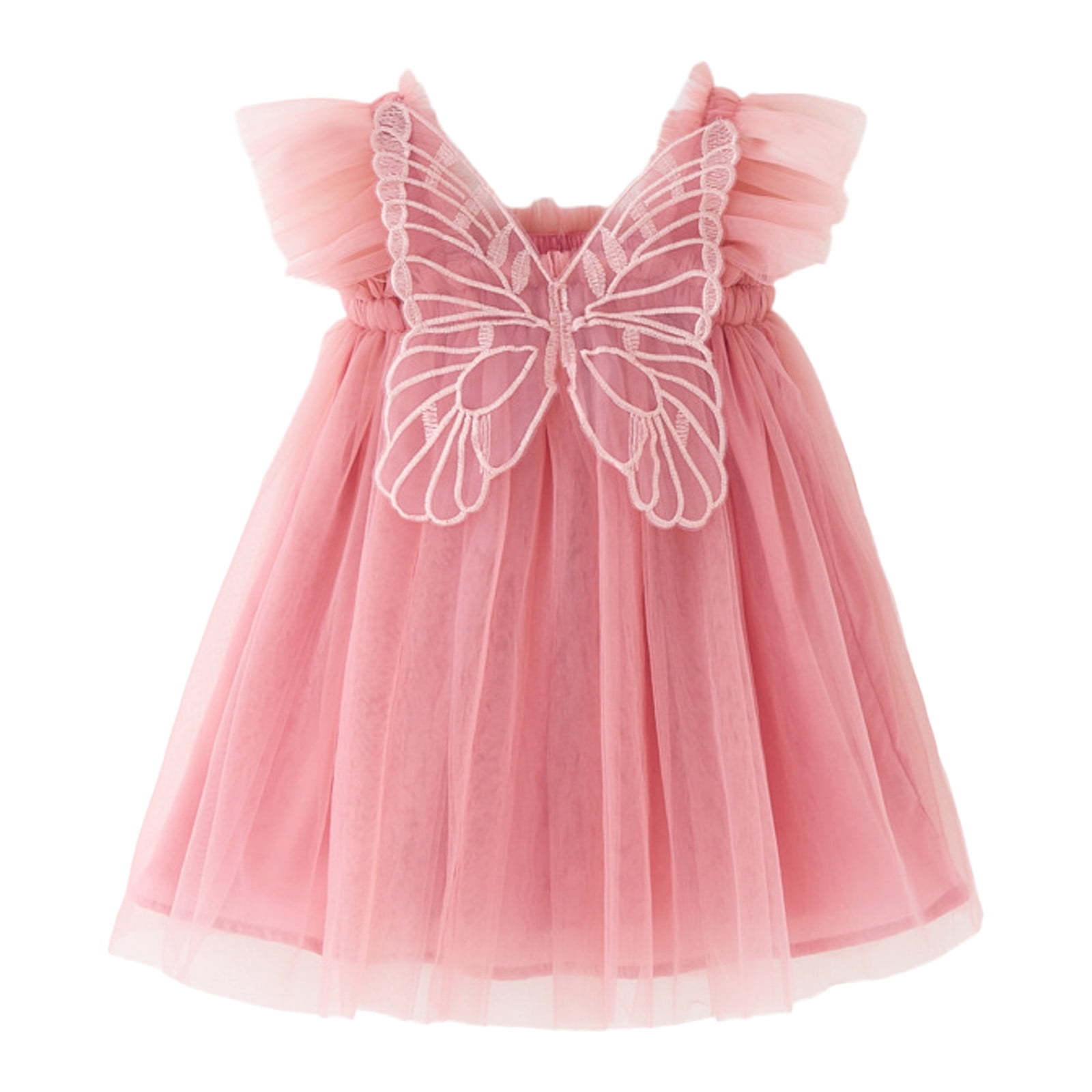 Baby Girls Tutu Dress Summer Strap Sleeveless Star Sequins Party ...