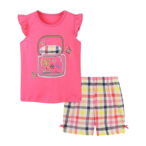 Baby Golf Outfit 1 Year Old Girls Summer Clothes Sets Kids Ruffled ...