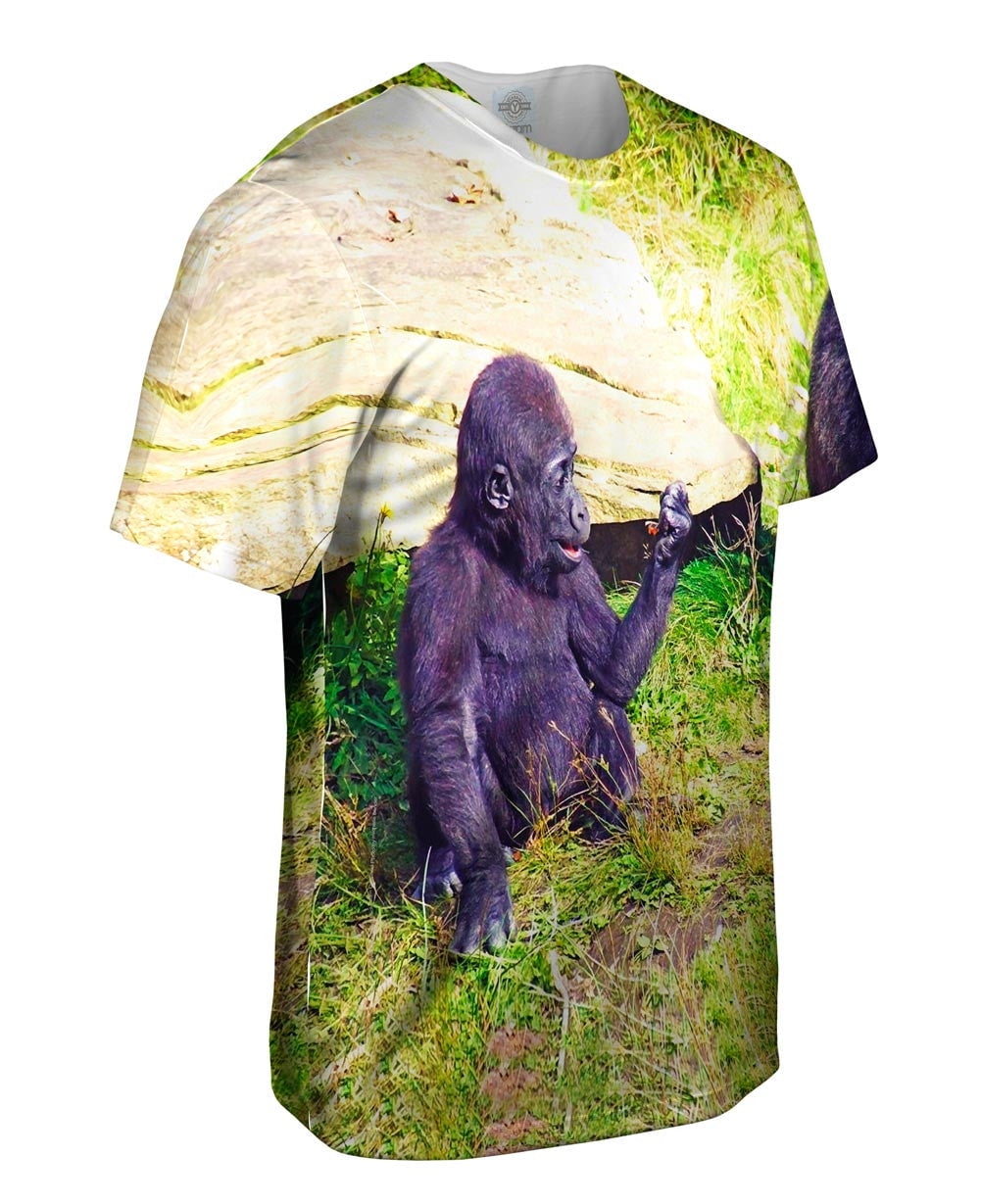 Baby Gorilla Manicure Mens T-Shirt All Over Print - Walmart.com