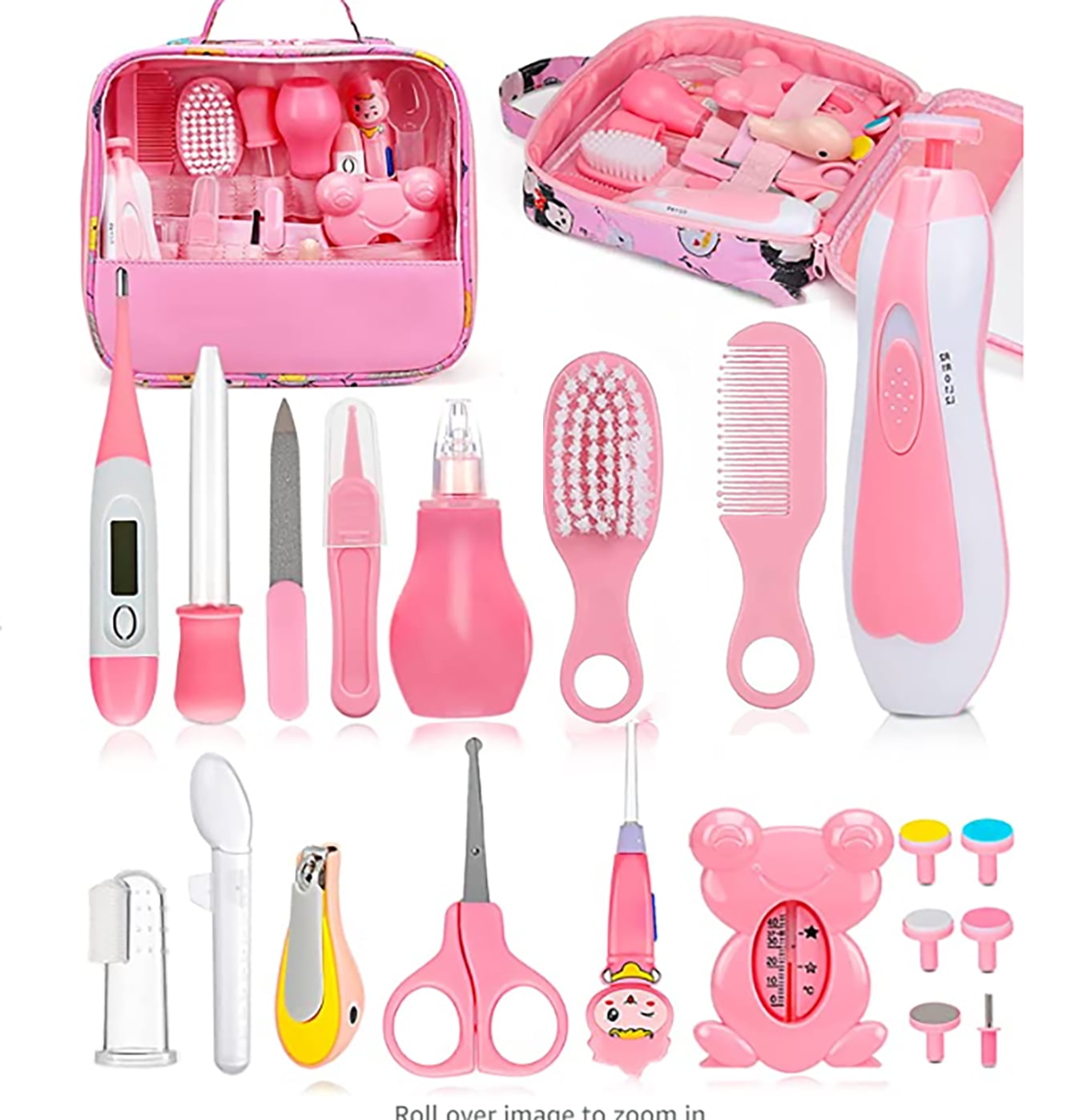 clackibukvyz Baby Grooming Kit, 20 in 1 Essentials for Newborn, Infant ...