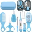Baby Grooming Kit, Infant Safety Care Set with Hair Brush Comb Nail ...