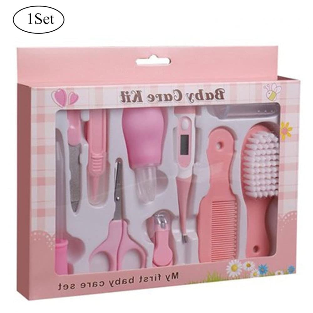 Baby Grooming Kit, Casewin 10 in 1 Baby Hair Brush/Nail Clipper/Nose ...