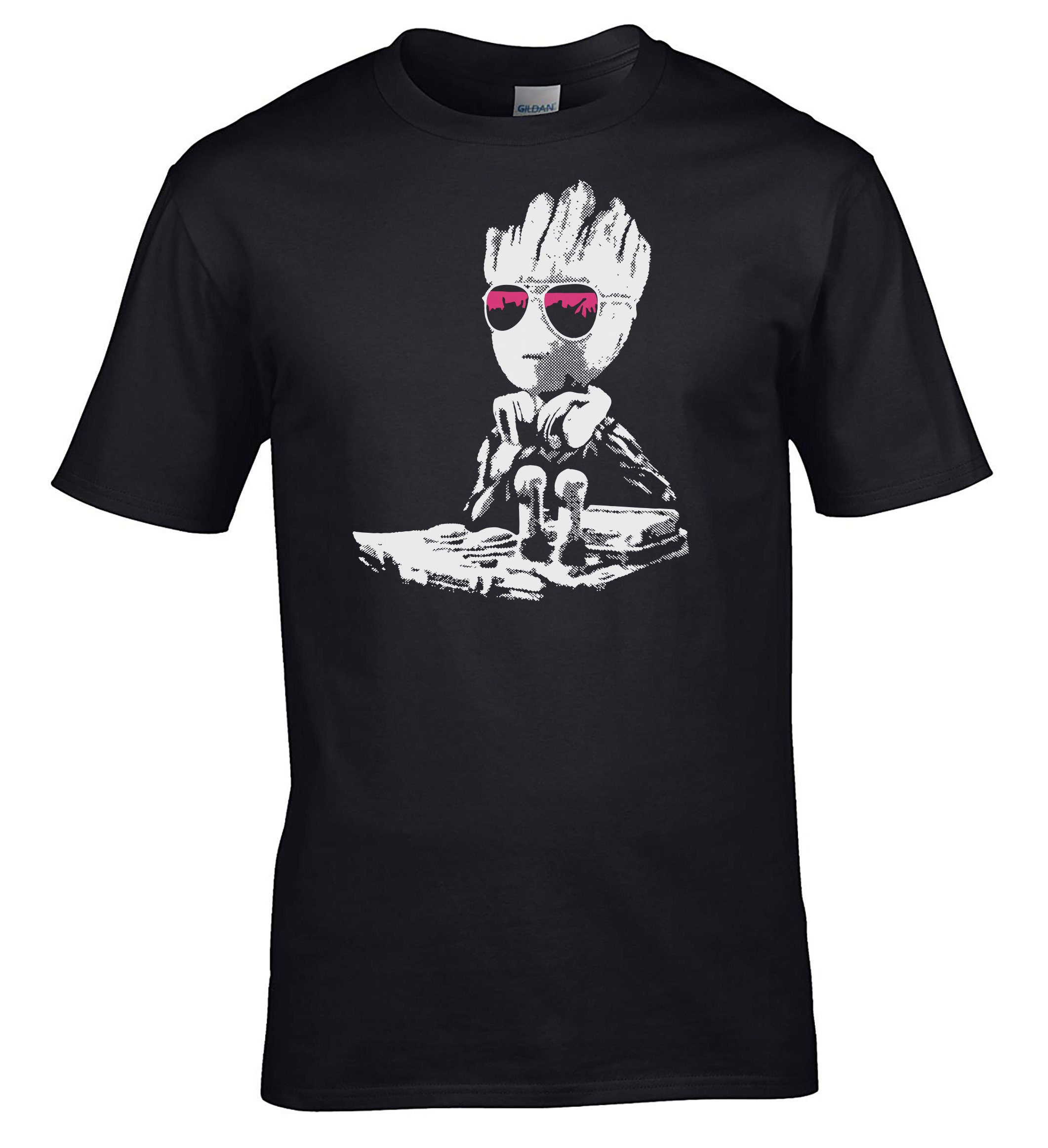 Baby Groot DJ Unisex T-Shirt - Walmart.com