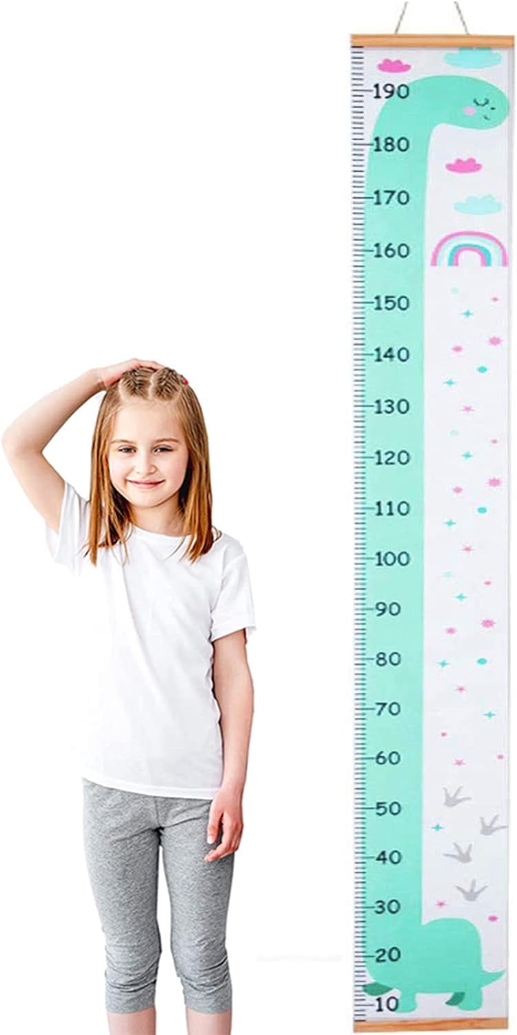 Growth Chart For Wall Kids Height Wall Chart - Waterproof Handing Ruler ...