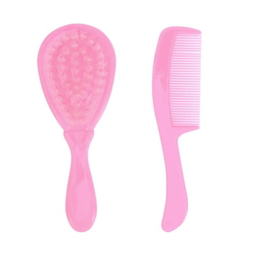 Safety 1ˢᵗ Easy Grip Brush & Comb, Pink - Walmart.com