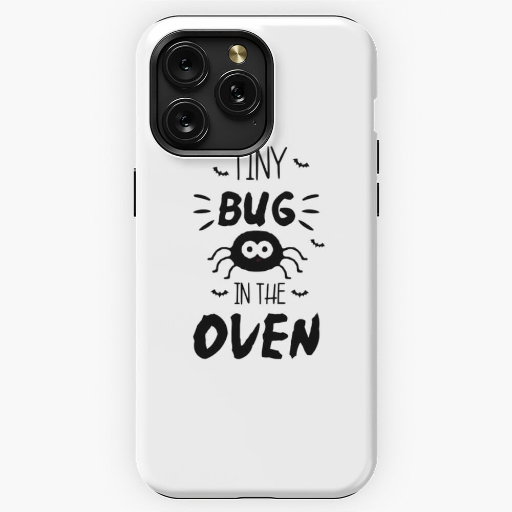 Baby Halloween Fall Tiny Bug in the Oven Funny Meme iPhone Case 17 to ...