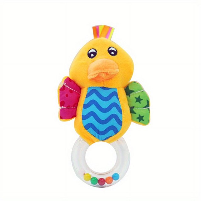 Baby Hand Rattle, Newborn Hand Grasp Rattle, 0-1 Years Old Soothing ...