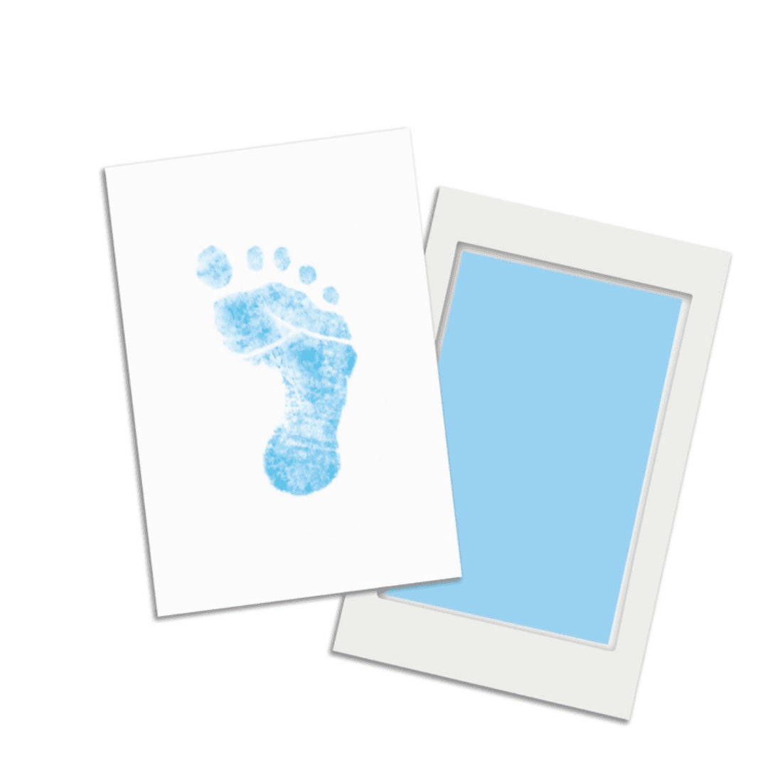 Baby Handprint & Footprint Ink Pad Kit – Clean-Touch, Mess-Free ...