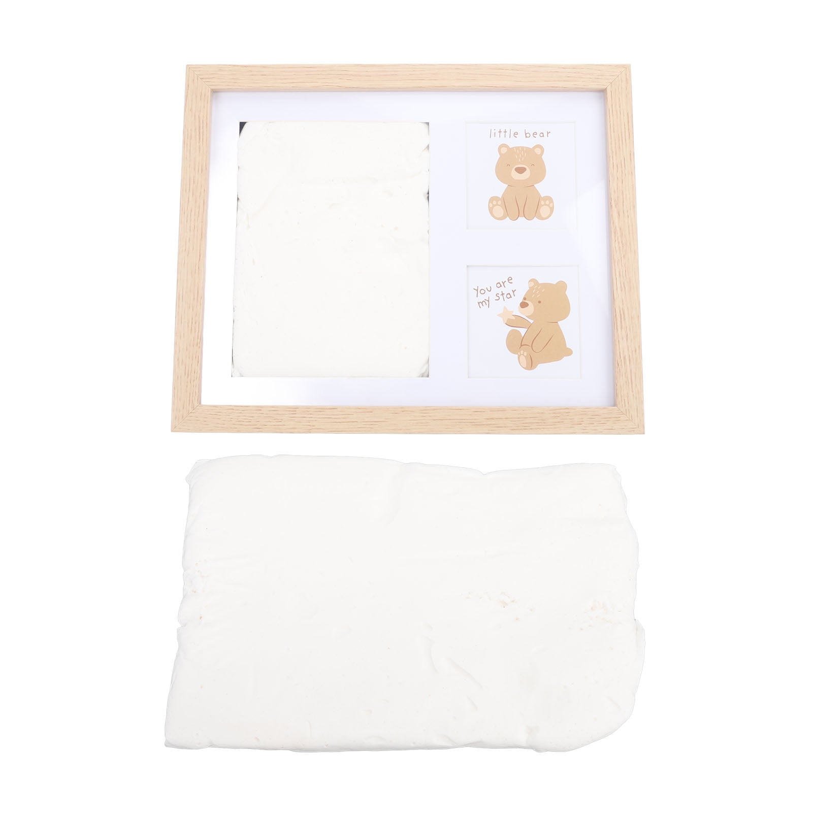 Baby Handprint and Footprint Makers Kit DIY Keepsake Frame for Newborn Boys Girls Animals ...