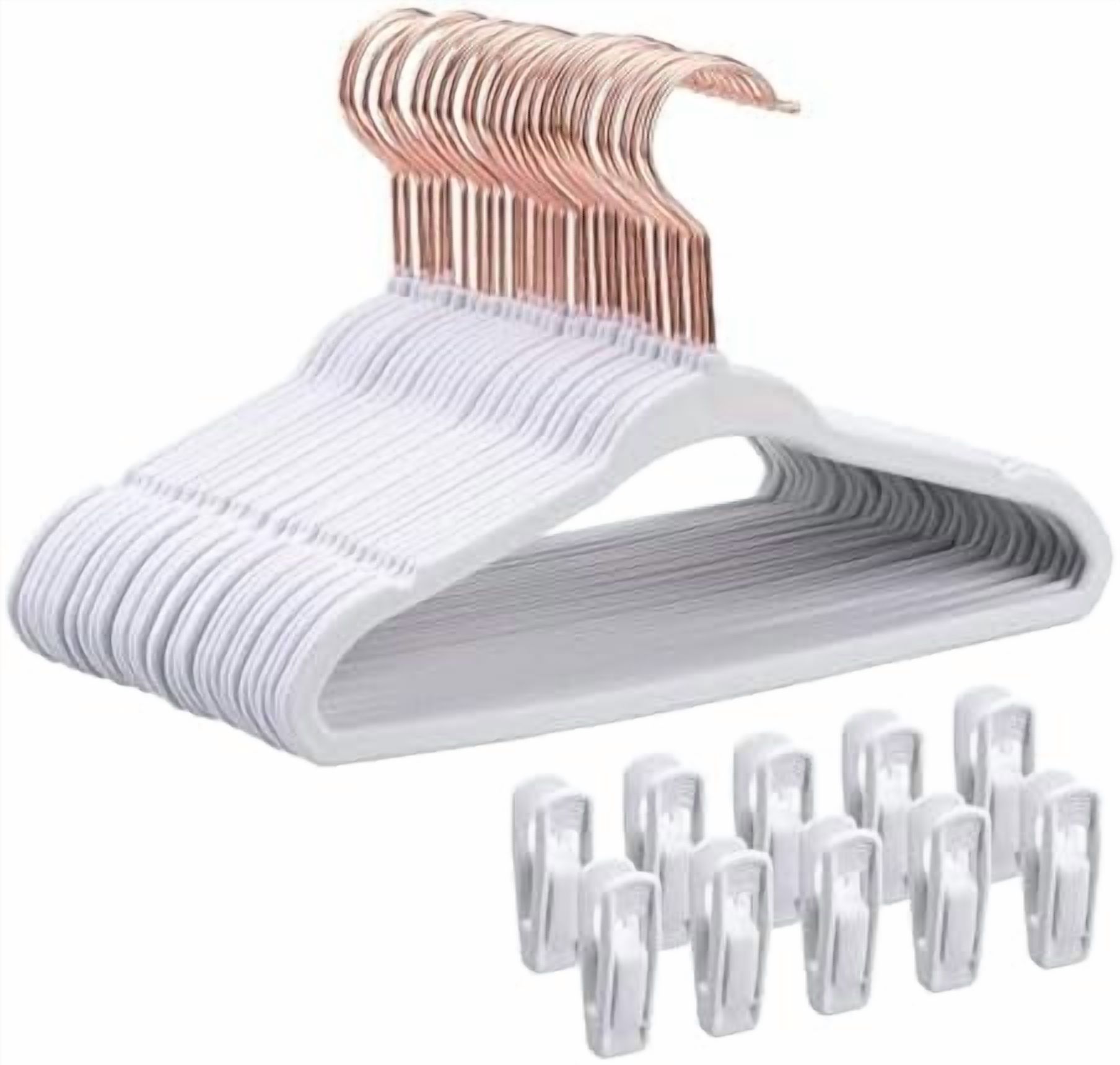 Baby Hangers Velvet - 11 Inch Baby Felt Hangers Non Slip for Toddler ...