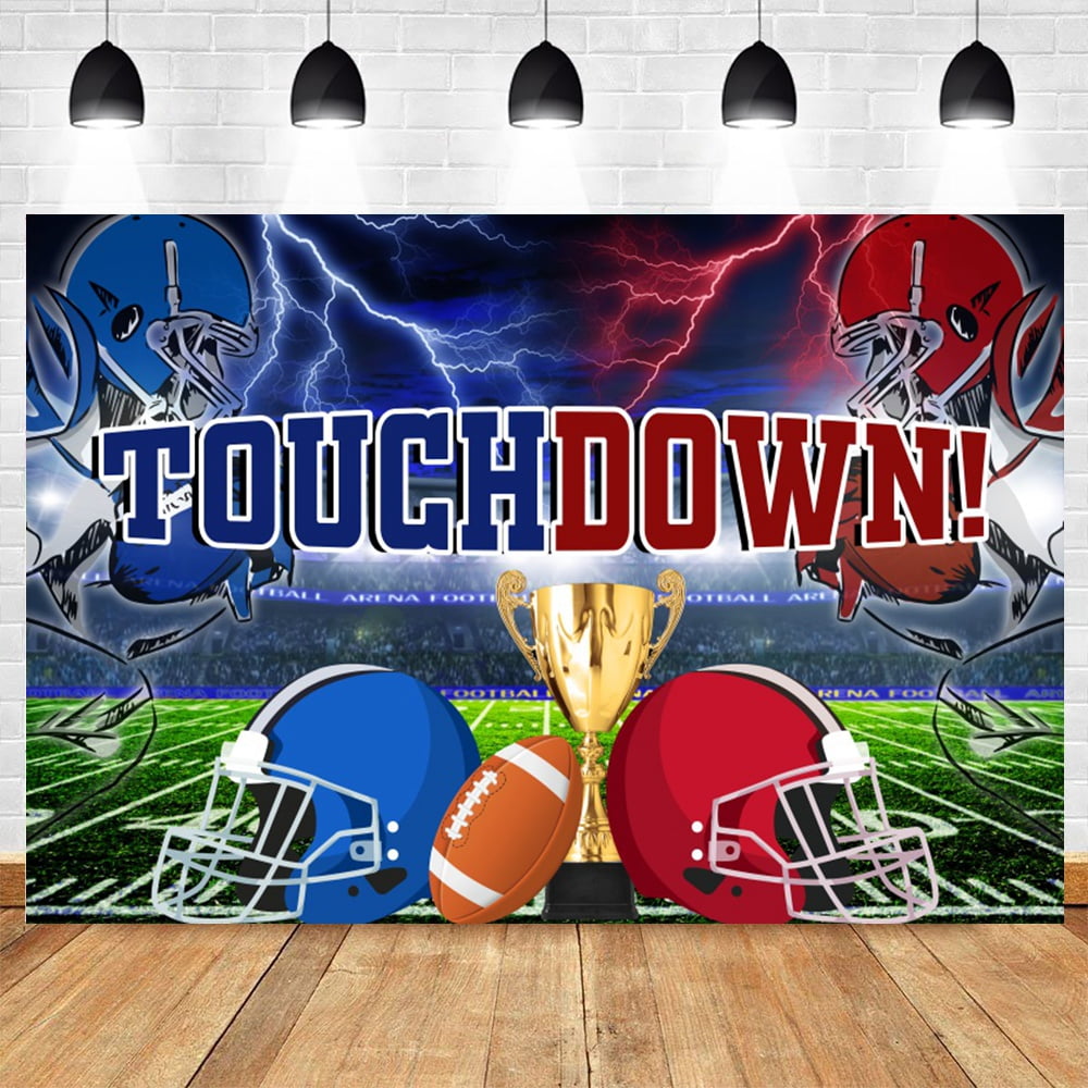 Baby Happy Birthday Party Photography Backdrop Basketball Football ...