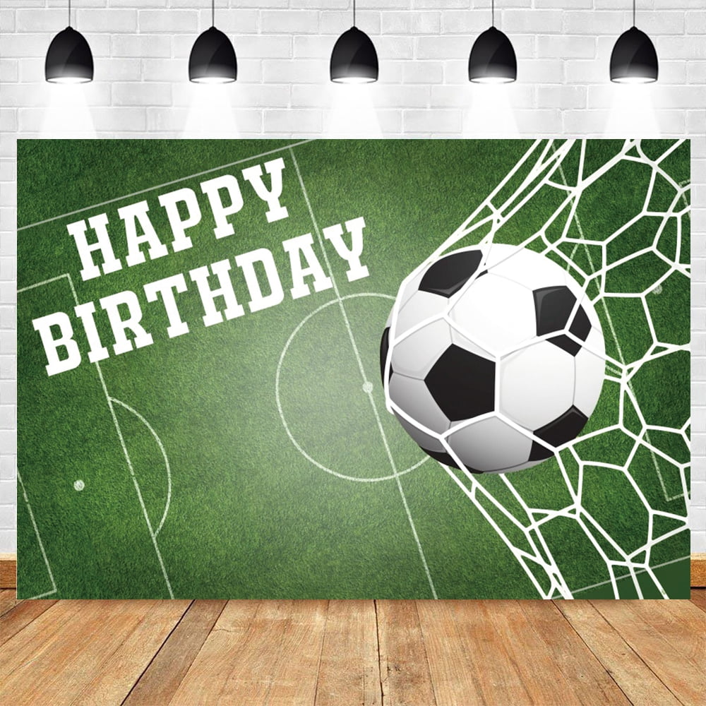 Baby Happy Birthday Party Photography Backdrop Basketball Football ...
