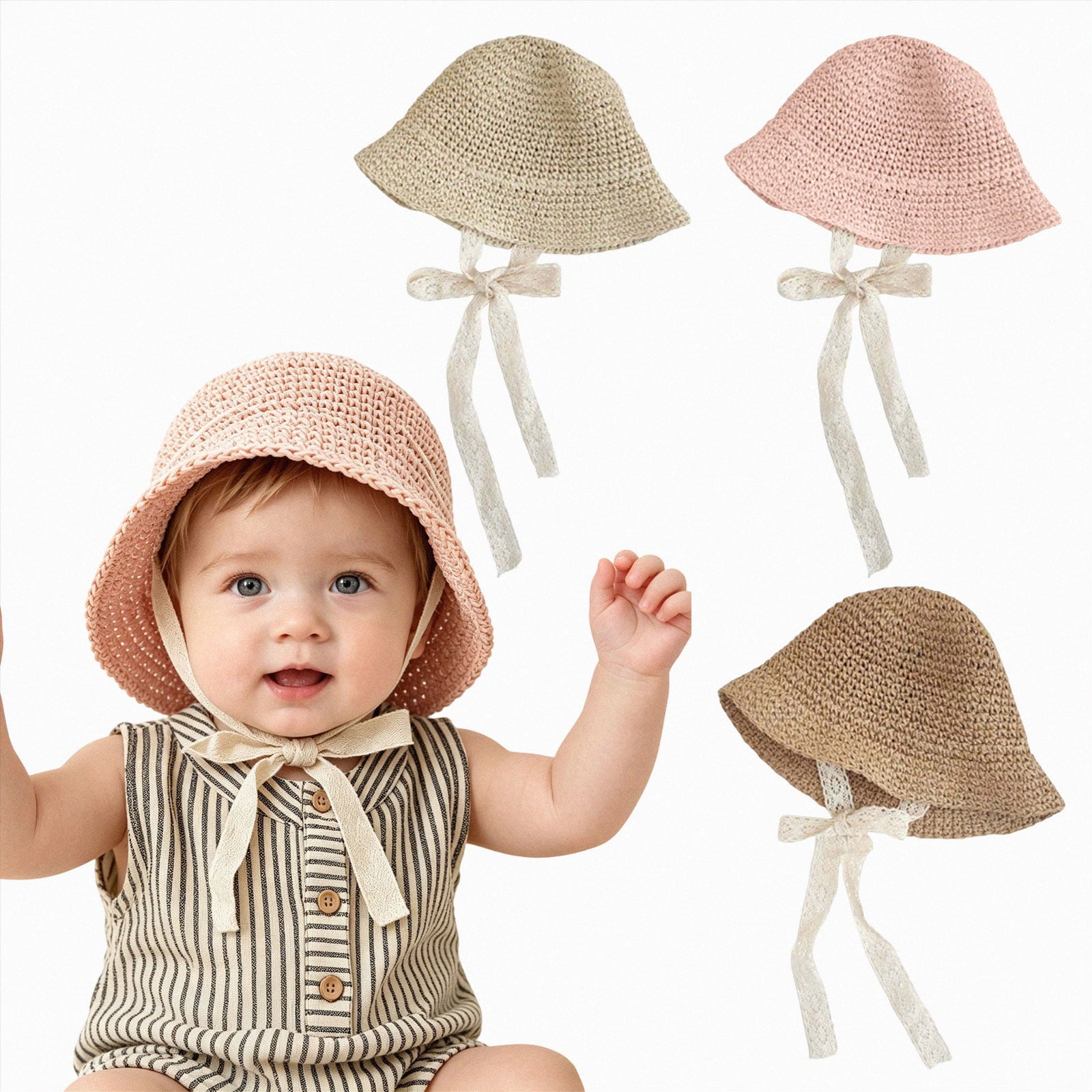 Baby Hat Sunshade Sun Hat Outdoor Sun Hat Soft Loose Photography Hat ...